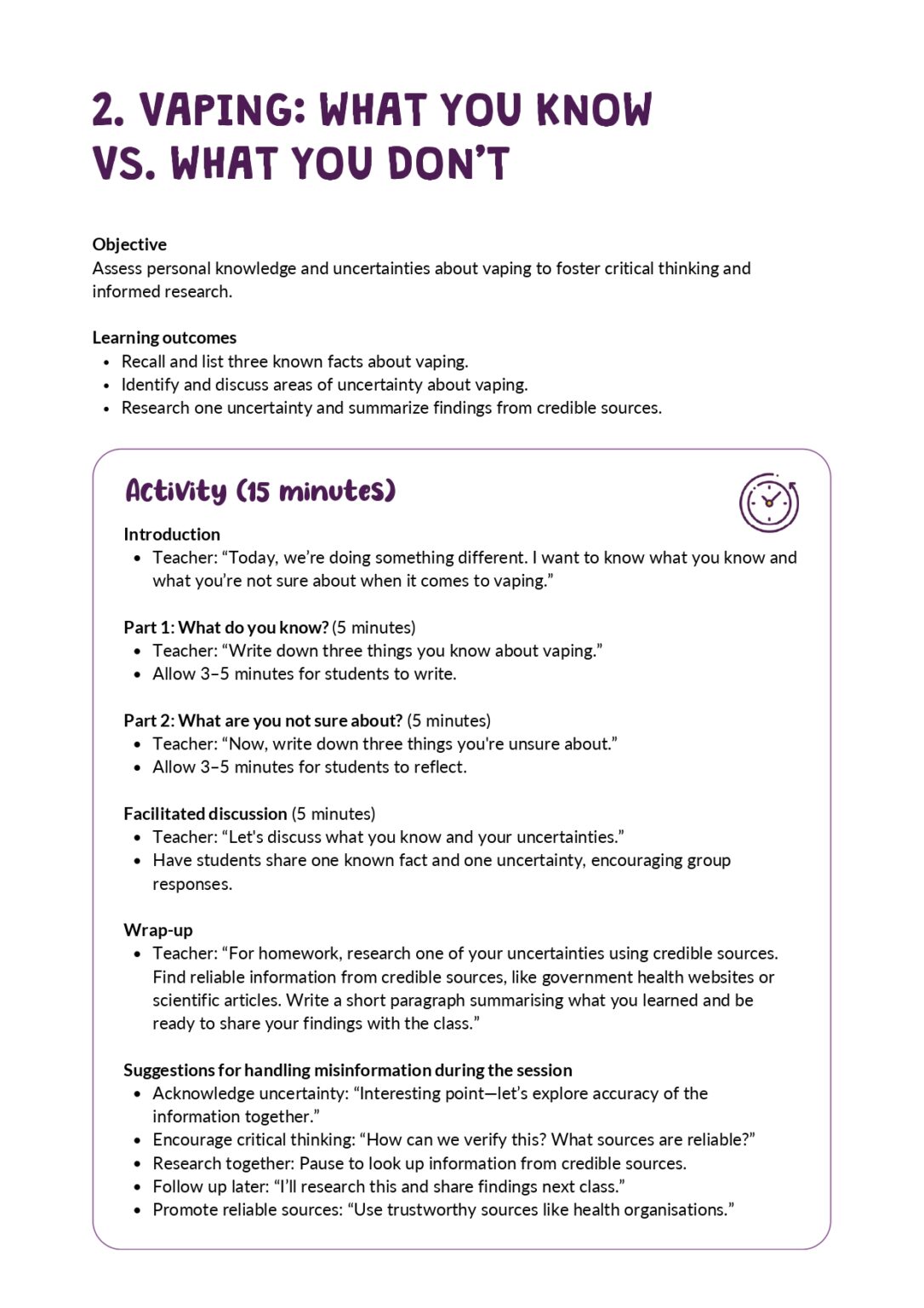 Free Resources for Educators - Blurred Minds